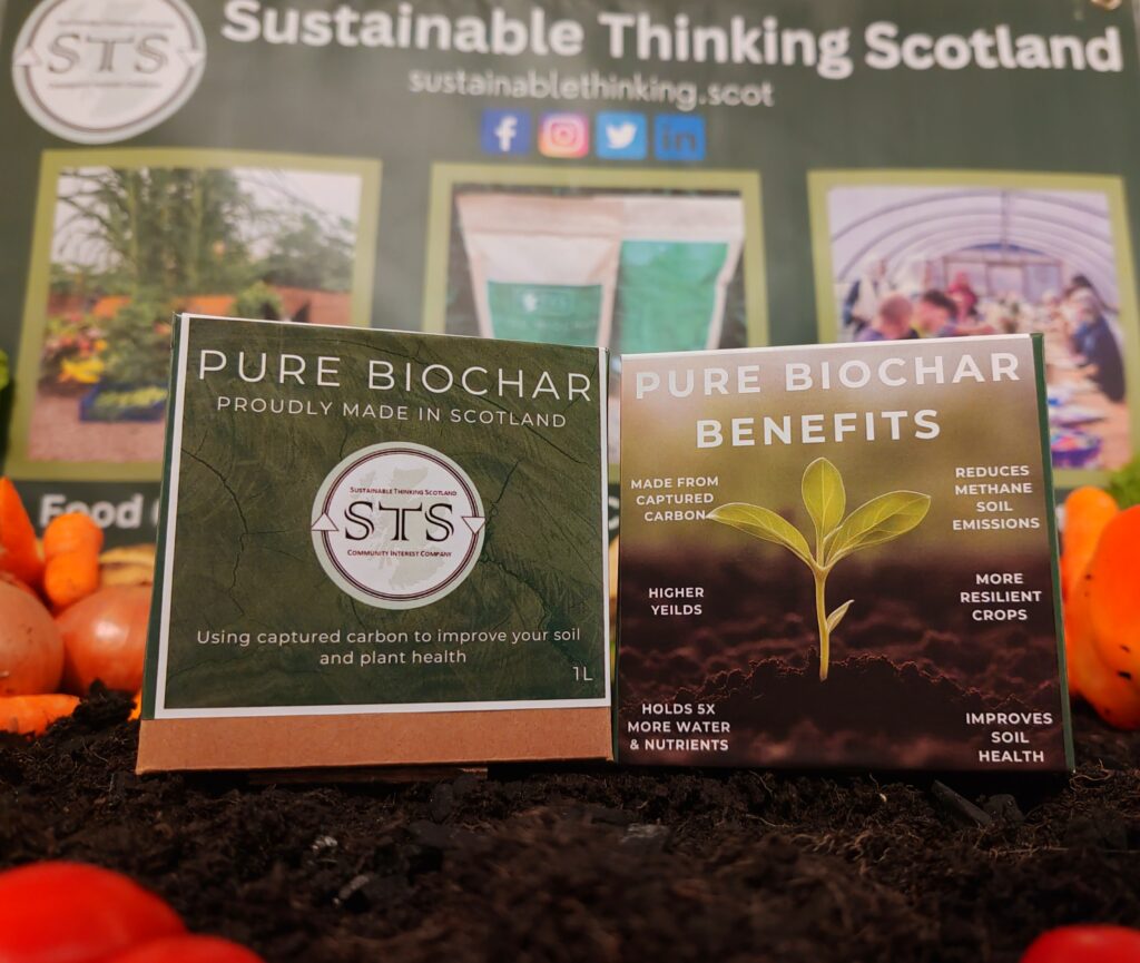 PURE BIOCHAR - New Product Range! - Sustainable Thinking Scotland